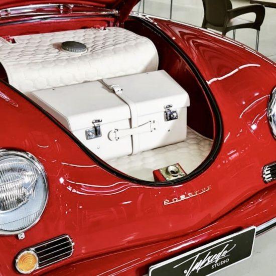 Re-edition suitcase for the trunk compartment - Porsche 356 A and BT5 ...