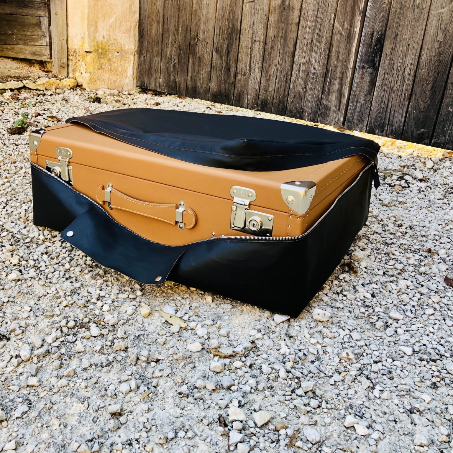 Suitcase for luggage rack - Porsche 356 Made-to Measure - Laurent Nay ...